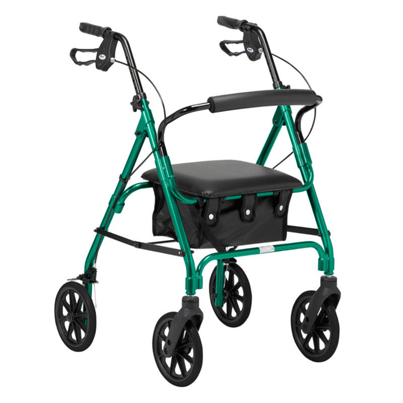 Days 100 Series XS Rollator (Green) | Health and Care