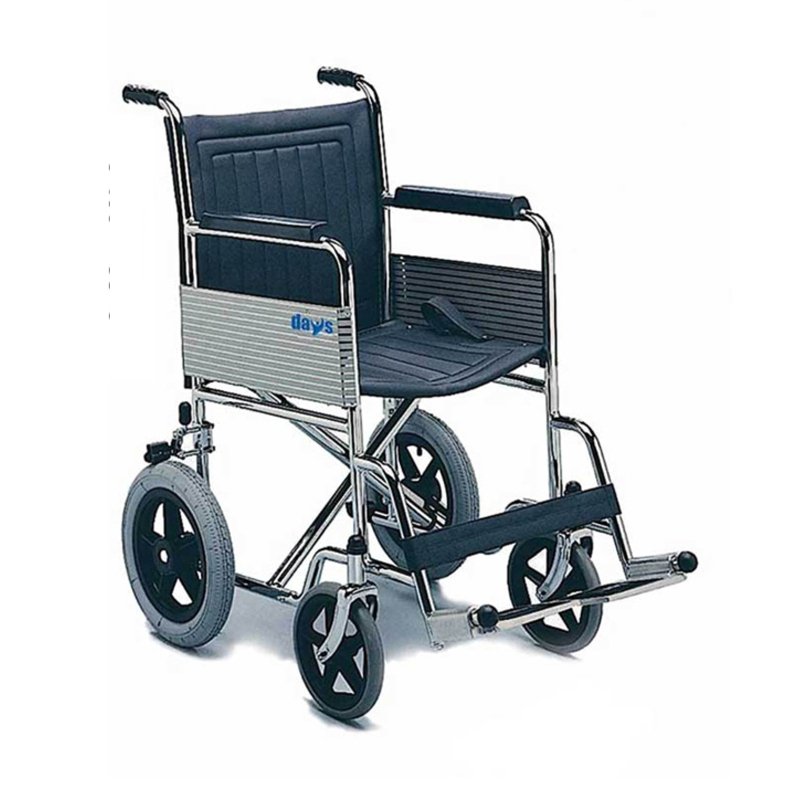 Days Chrome-Plated Attendant-Propelled Wheelchair (Crash Tested ...