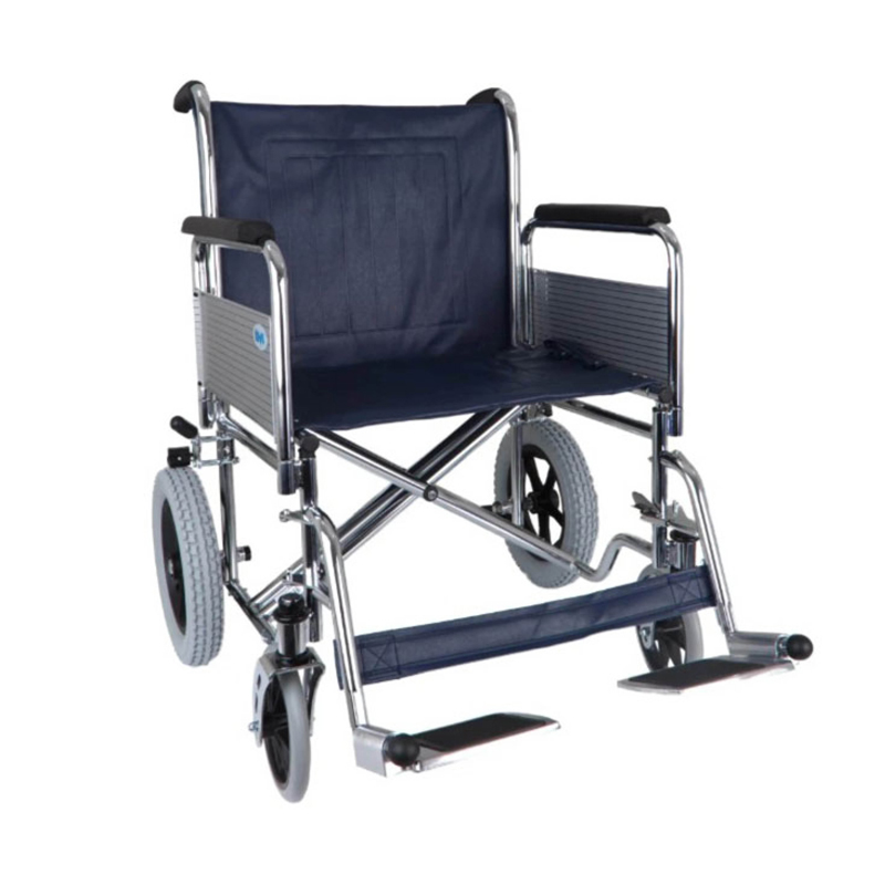 Days Heavy Duty Chrome Transit Wheelchair | Health and Care