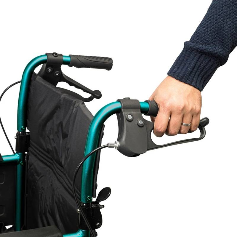 Days Escape Lite Wide Green Wheelchair | Health and Care