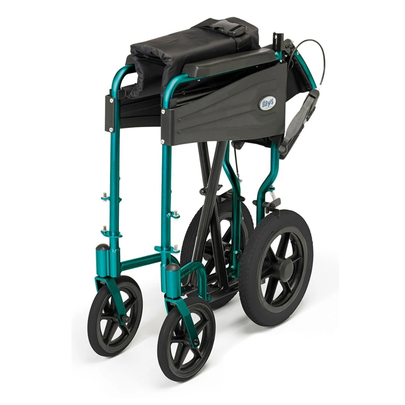 Days Escape Lite Wide Green Wheelchair | Health and Care