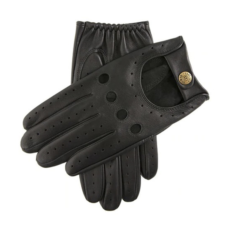 Dents Men's Black Leather Driving Gloves | Health and Care