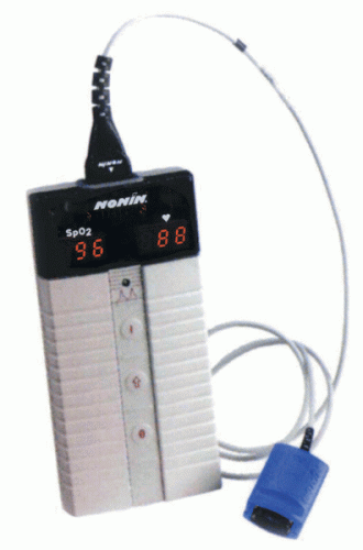 Nonin 8500 Digital Pulse Oximeter With Memory :: Sports Supports ...