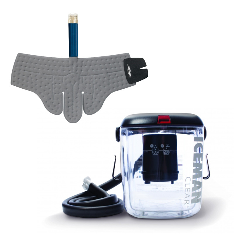 Donjoy IceMan Clear 3 Unit and Ankle Pad | Health and Care