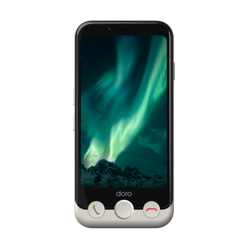 Doro Aurora A10 Touchscreen SOS Phone Bone | Health and Care
