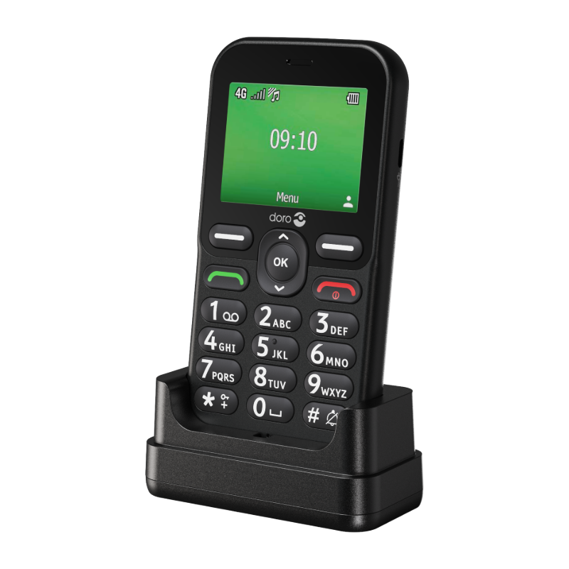 Doro Leva E10 Emergency Mobile Phone Black | Health and Care