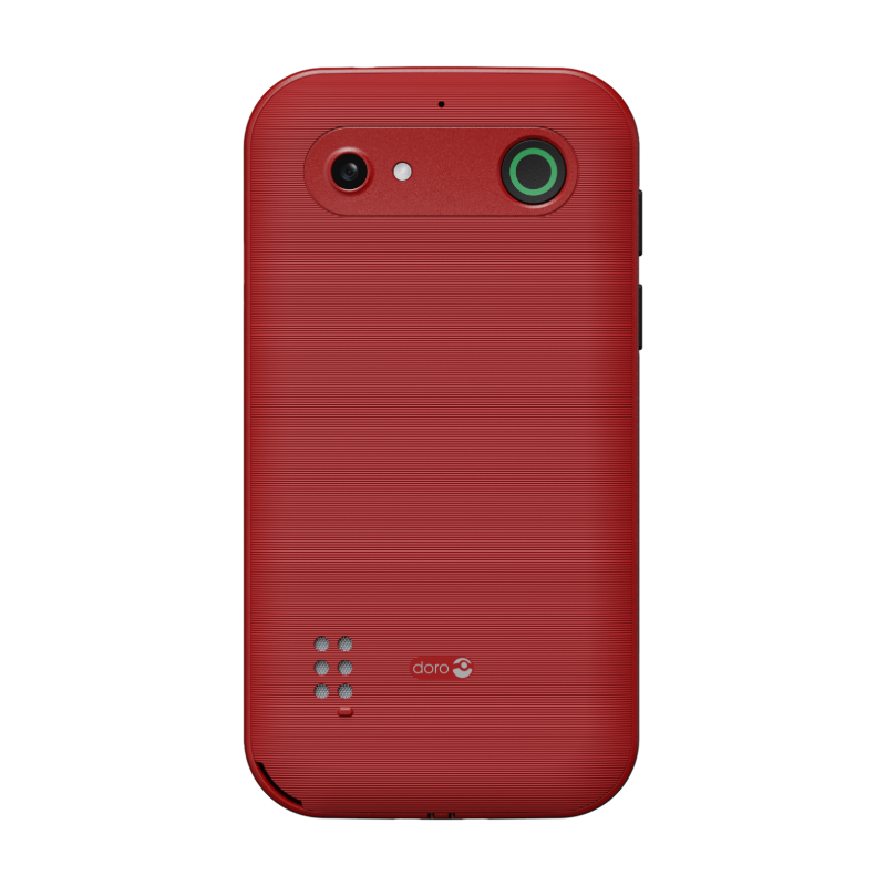 Doro Leva E10 Emergency Mobile Phone (Red) | Health and Care