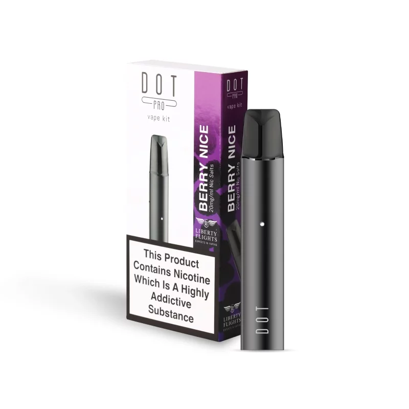 DOT PRO Vape Kit w/ XO Berry Nice E-Liquid | Health and Care