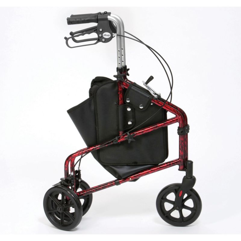 Drive Medical Red Aluminium Triwalker | Health and Care