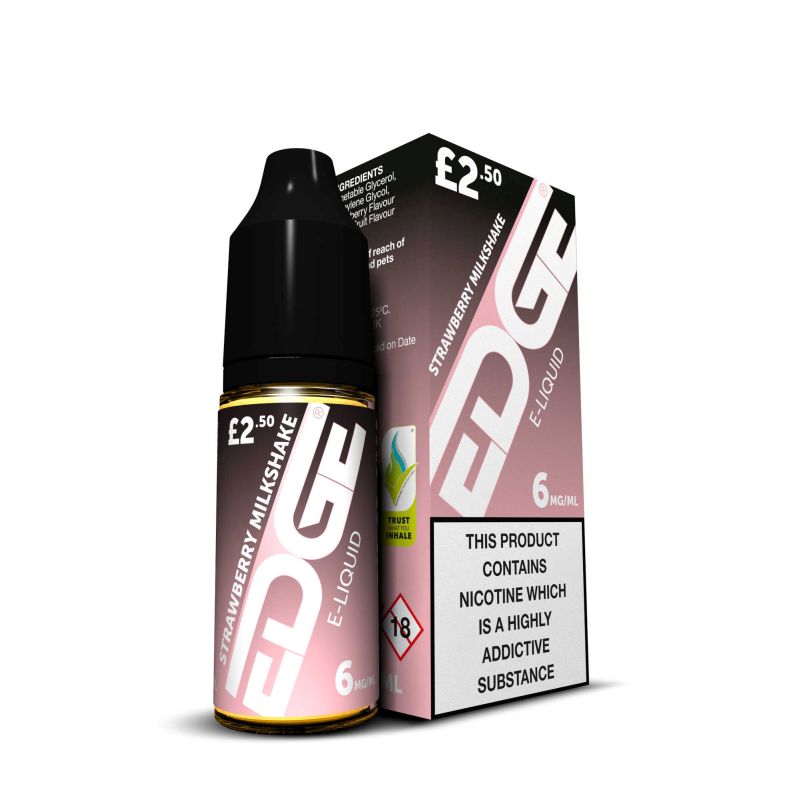 EDGE Strawberry Milkshake E-Liquid | Health and Care
