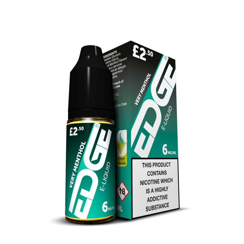 EDGE Very Menthol E-Liquid (Pack of 5) | Health and Care