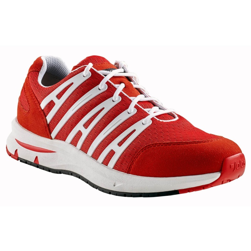 Ejendals Jalas SP0C Anti-Slip Red Work Shoes | Health and Care
