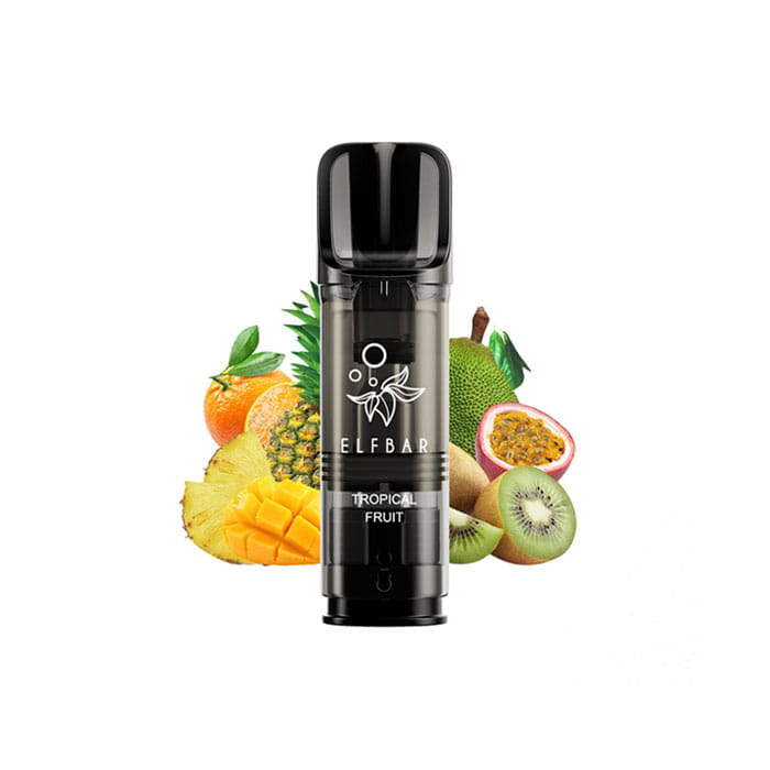 Elf Bar ELFA PRO Tropical Fruit Refills | Health and Care