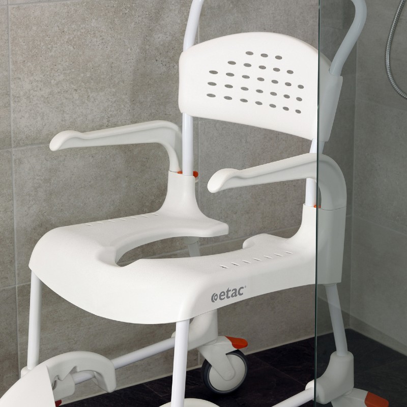 Etac Clean Green Shower Commode Chair | Health and Care