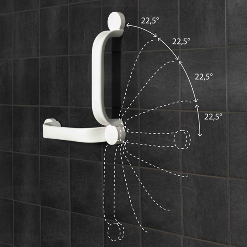 Etac Flex Grab Rail - Screw Mounted (Grey) | Health and Care