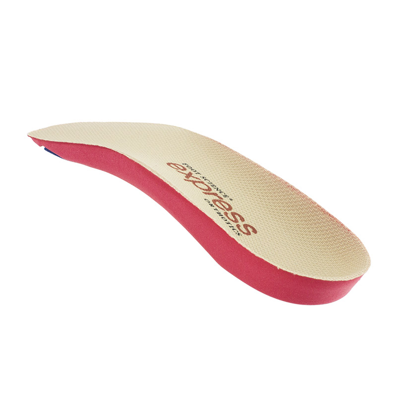 Express Orthotics Red 3/4 Length Insoles | Health and Care
