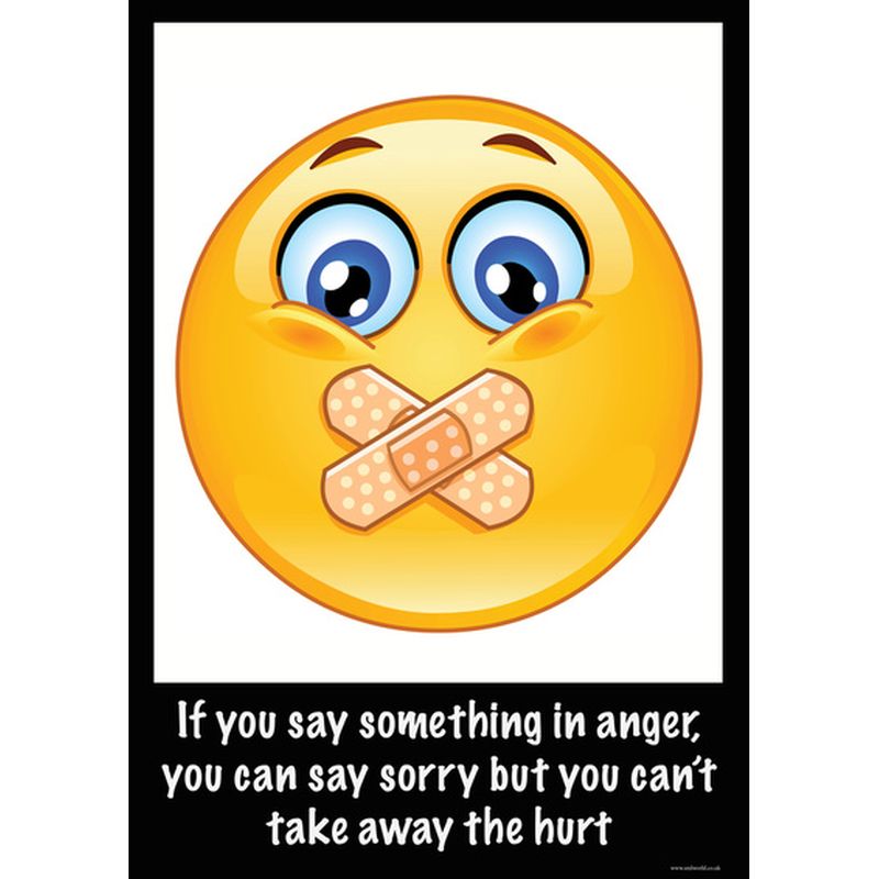 My Angry Face Consequences of Anger Posters (Set of 10) | Health and Care
