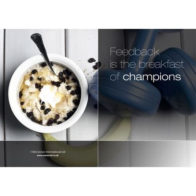 Feedback & Openness Motivational Posters | Health and Care