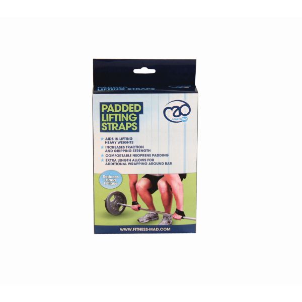 Fitness-Mad Padded Lifting Straps | Health and Care