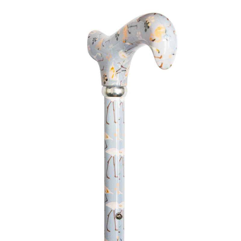 Flamingos Animal Friends Derby Adjustable Walking Stick | Health and Care