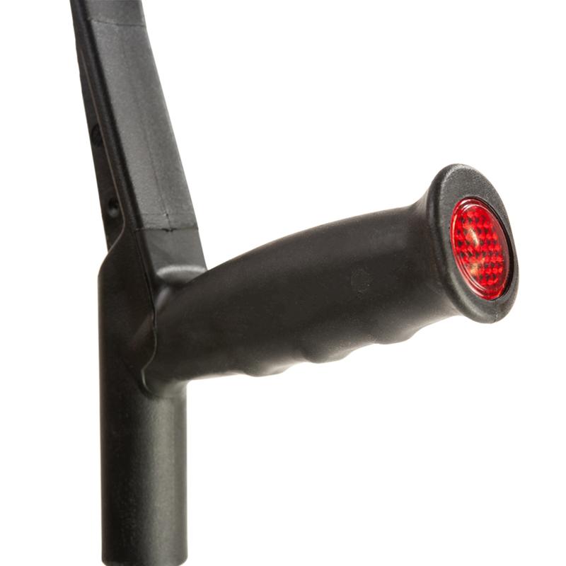 Flexyfoot Soft Grip Open Cuff Orange Crutches | Health and Care