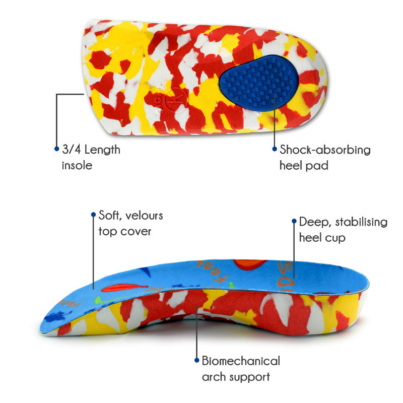 FootActive Kids 3/4 Length Insoles | Health and Care