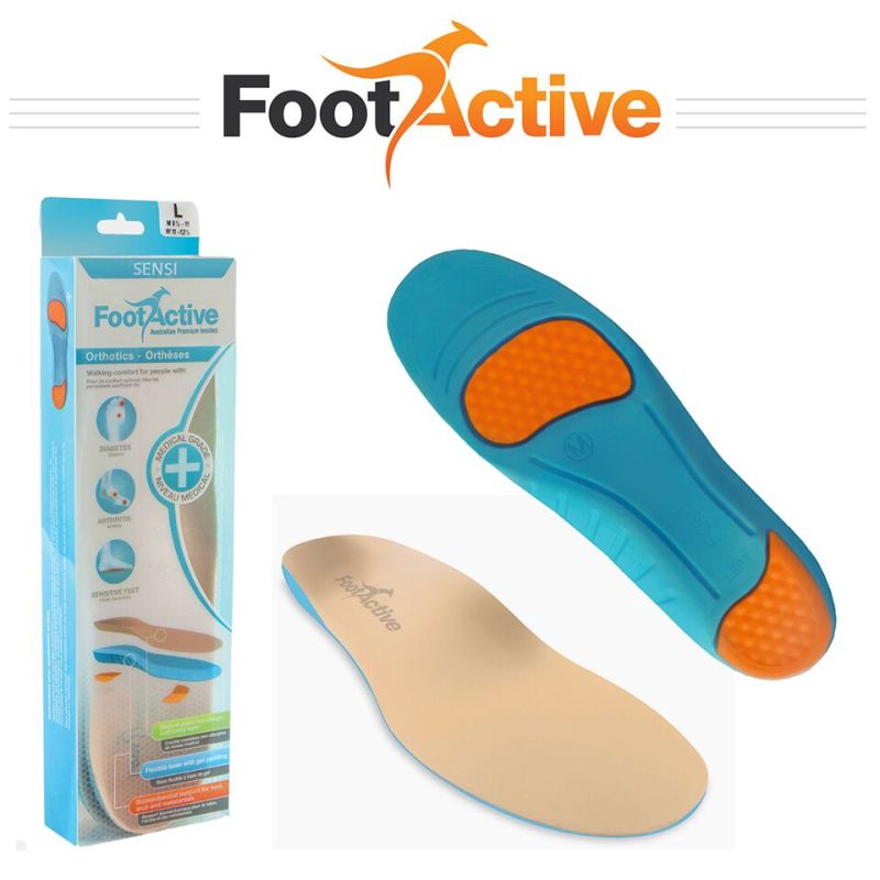 FootActive Sensi Sensitive Insoles for Diabetes | Health and Care