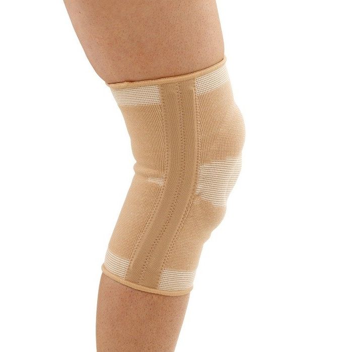Four-Way Elastic Knee Support with Patella Ring | Health and Care