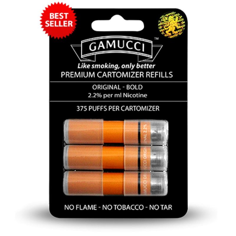 Gamucci Premium Tobacco Bold E-Liquid Refill Cartridges :: Sports ...