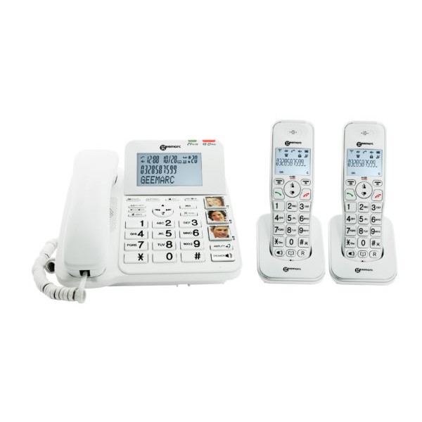 Geemarc AmpliDECT Combi 295-2 Phone Pack | Health and Care