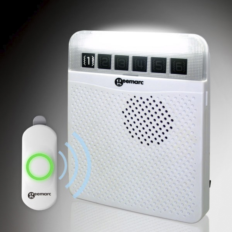 Geemarc Amplicall 100 Wireless Receiver with Doorbell | Health and Care