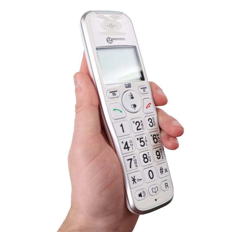 Geemarc AmpliDECT 295 Photo Amplified Cordless Telephone with Answering ...