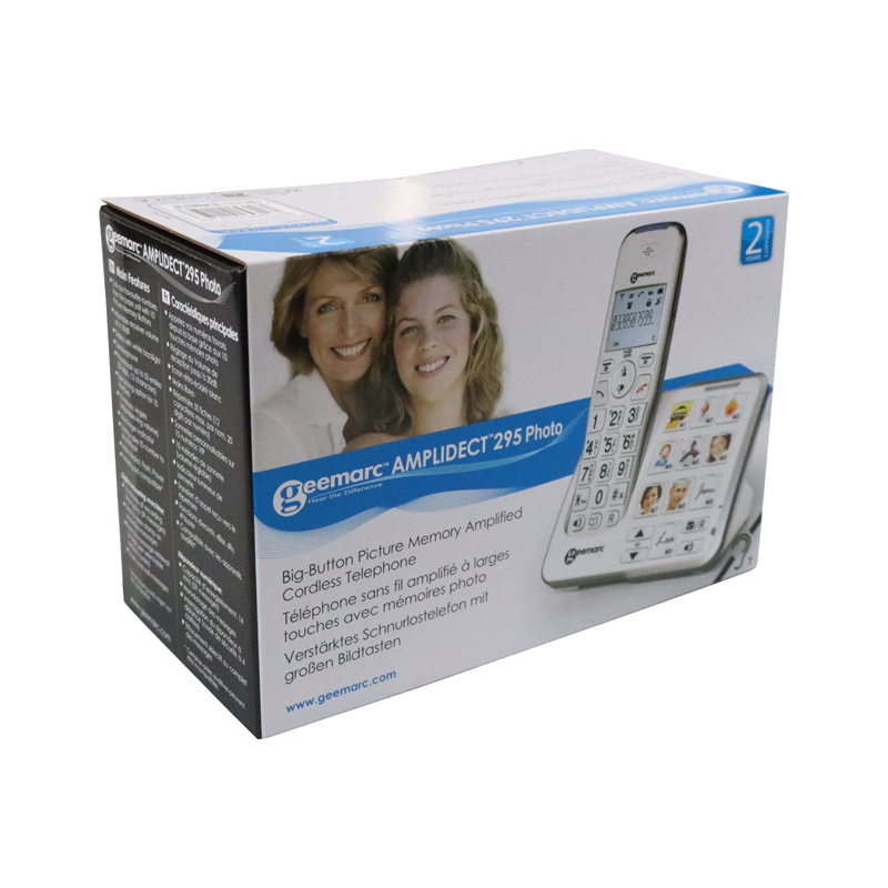 Geemarc AmpliDECT 295 Photo Amplified Cordless Telephone with Answering ...