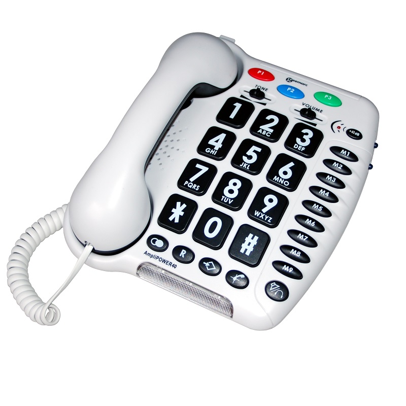 Geemarc Amplipower 40 Amplified Telephone | Health and Care
