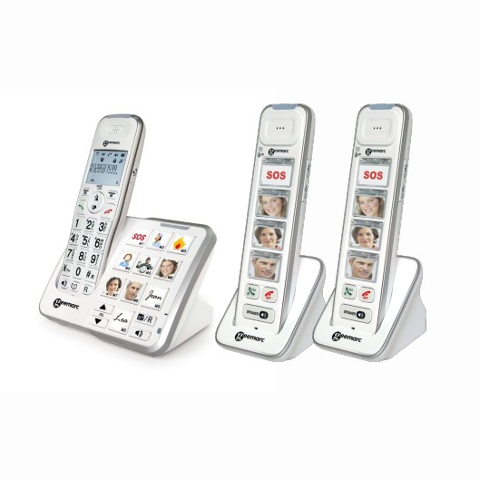 Geemarc AmpliDECT 295 Phone x2 Handsets | Health and Care