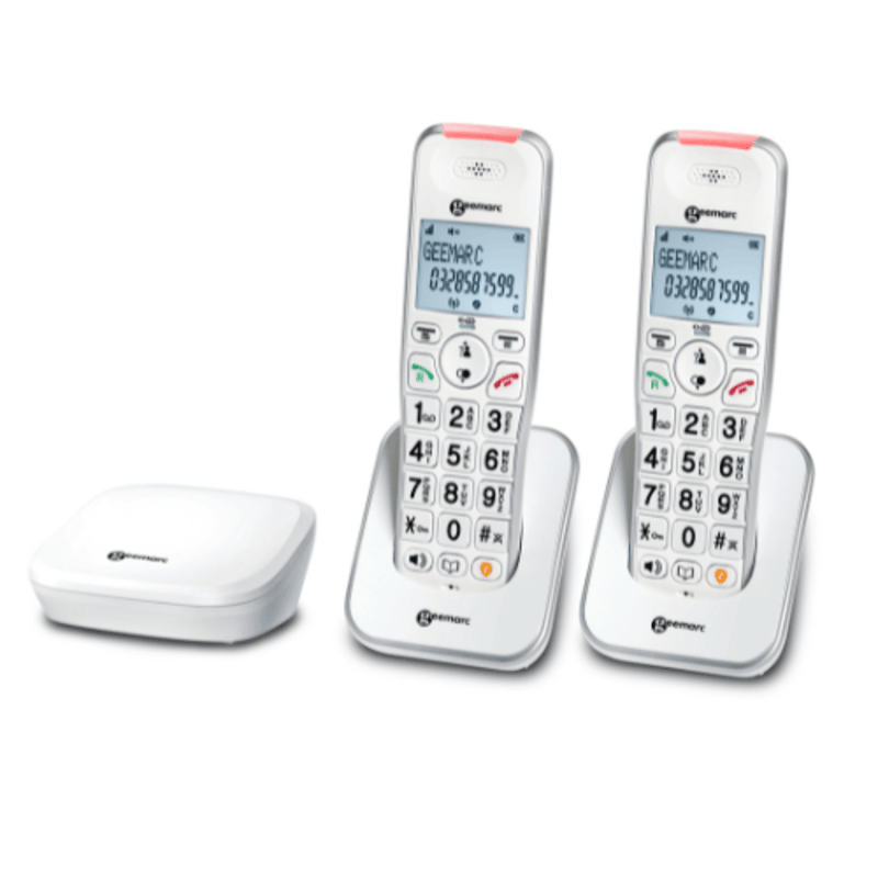 Geemarc Liberty 200 Cordless Phones & Base | Health and Care