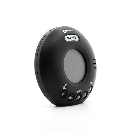 Geemarc Wake 'n' Shake Black Voyager Extra Loud Travel Alarm Clock with ...