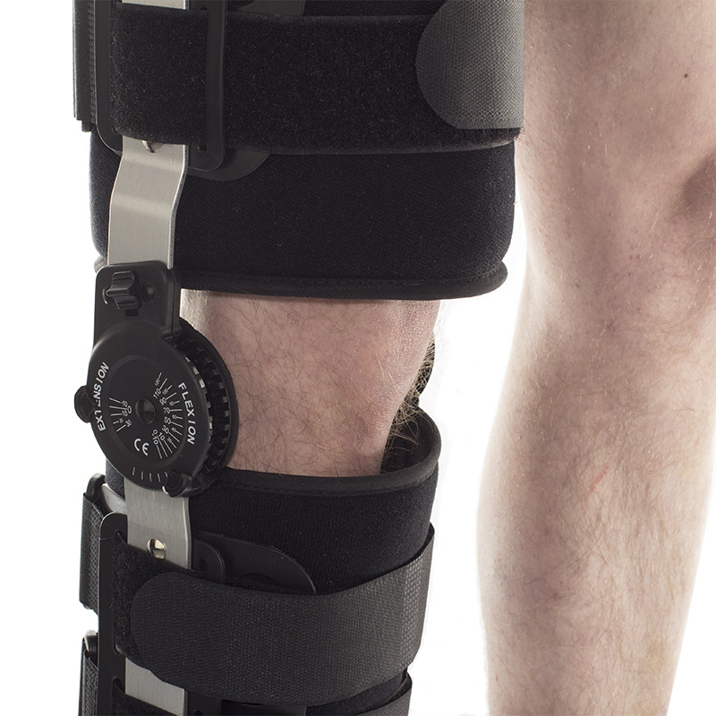 Genutec Long and Short Post-Operative Knee Brace | Health and Care