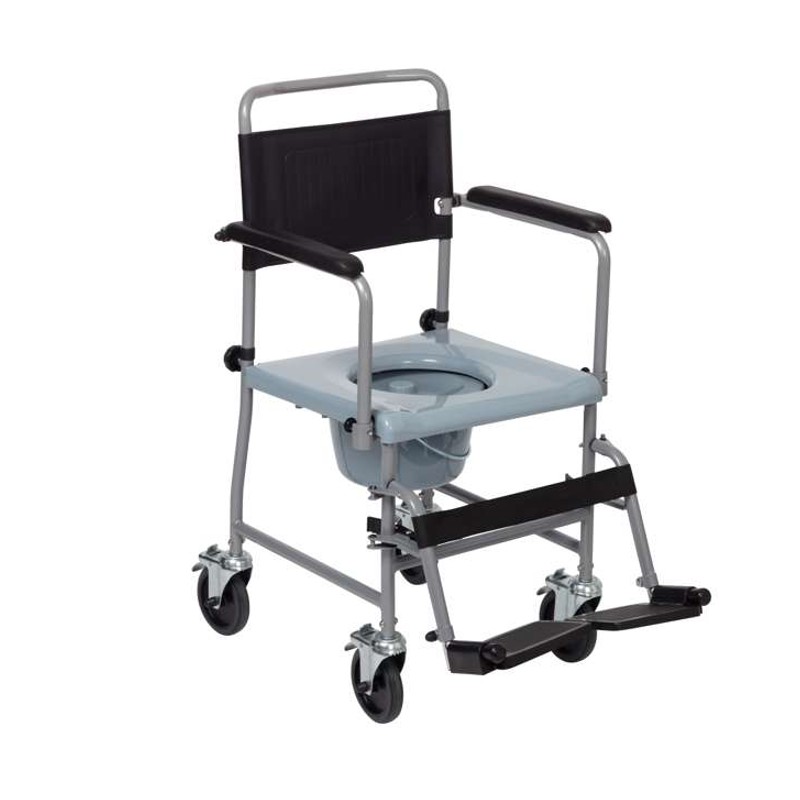 Glideabout Wheeled Commode Chair | Health and Care