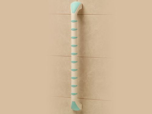 Prima Grab Bar in White and Mint 24" / 60cm | Health and Care