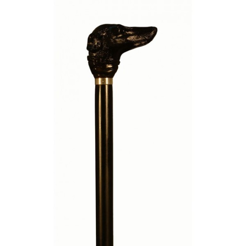 Finna Greyhound Dog Head Walking Stick | Health and Care