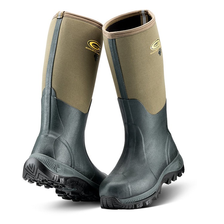 Grubs Bearline 8.5 Winter Wellies (Green) | Health and Care
