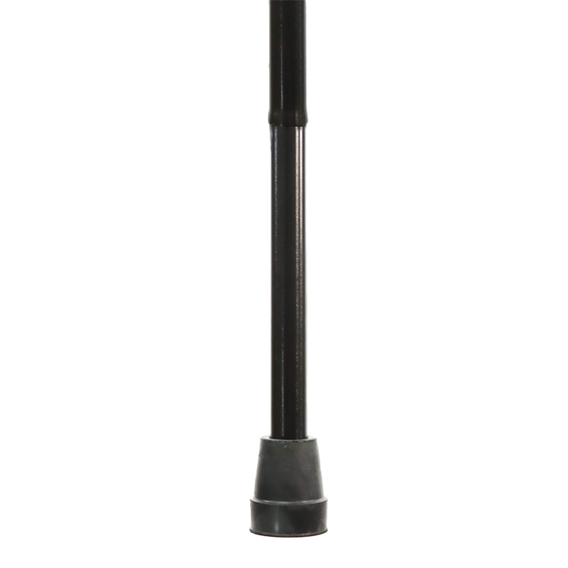 Height-Adjustable Folding Black Gel Handle Walking Stick | Health and Care