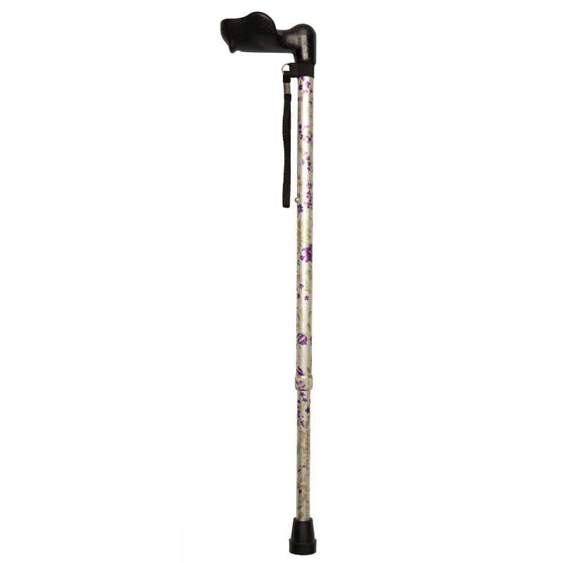 Homecraft Woodland Flower Comfy Grip Walking Stick | Health and Care