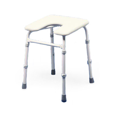 Chester Shower Stool with Front Cut-Out | Health and Care