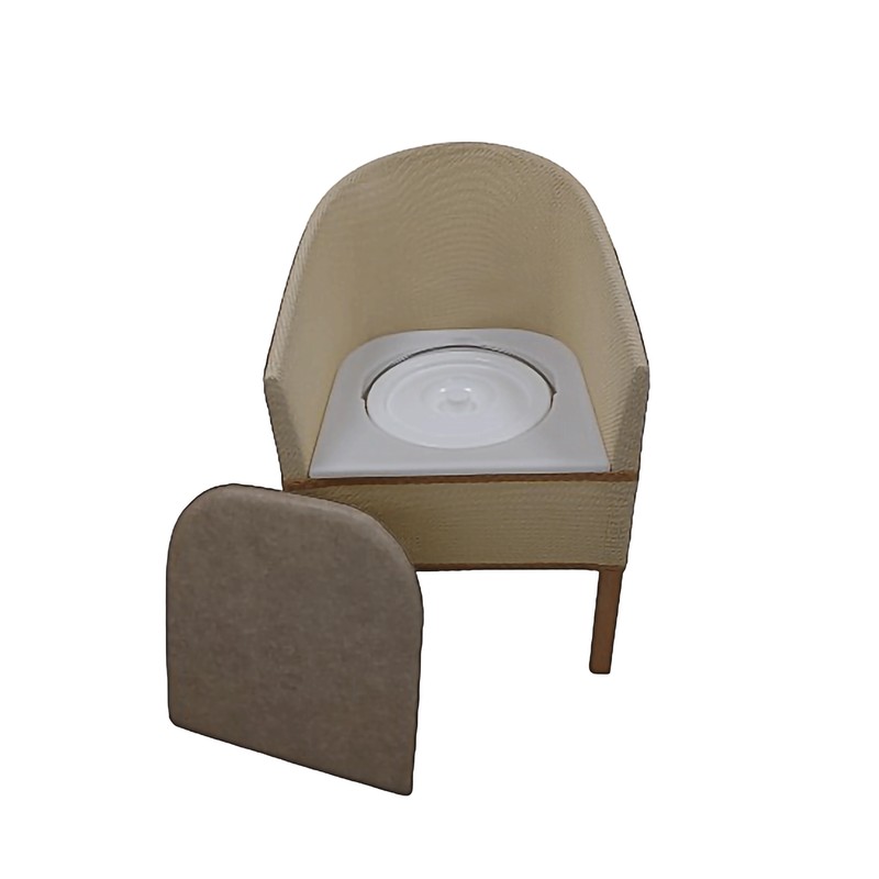 Homecraft Wooden Bedroom Commode Chair | Health and Care