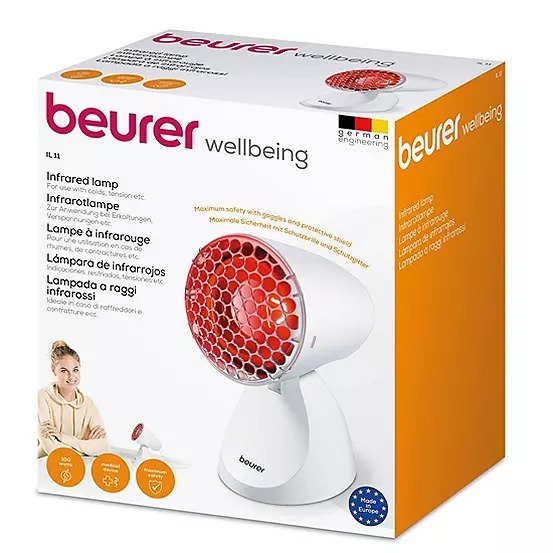 Beurer IL11 Infrared Lamp for Colds | Health and Care