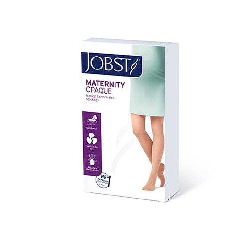 JOBST Opaque CC2 Caramel Maternity Stockings | Health and Care