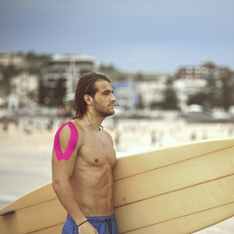 KT Tape Pro 10-Inch Precut Tape (Hero Pink) | Health and Care