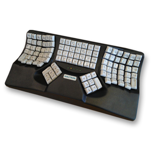 Maltron L89 Dual-Hand Ergonomic 3D Keyboard | Health and Care